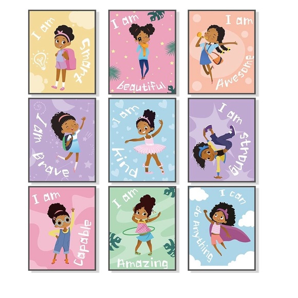 Wall Decor | Girls Motivational Posters | Poshmark